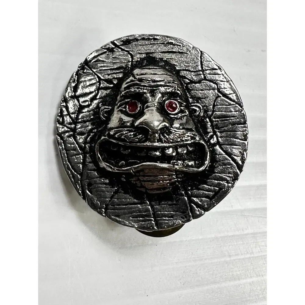 Other | Anthrax Man 199 Die Cast Pin Pinback Badge Brockum Red Eyes ...